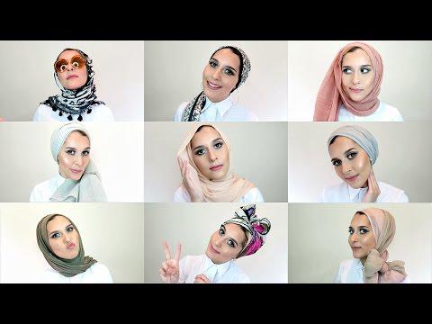 Intip Tutorial Turban Simple Kekinian Kurang dari 5 Menit Ala Vlogger ...