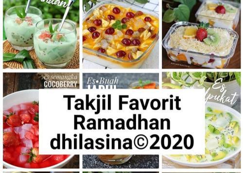 Ini Dia Lima Ide Takjil Berbuka Segar ala Dhila Sina