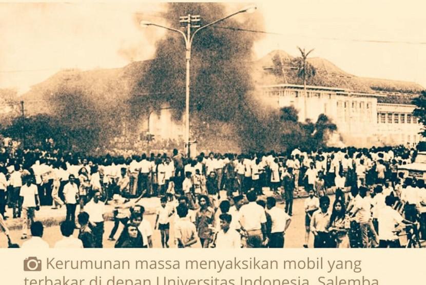 Ali Moertopo, Soemitro, Soeharto, Siapa Dalang Malari?