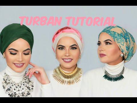 Intip Tutorial Turban Simple Kekinian Kurang dari 5 Menit Ala Vlogger ...