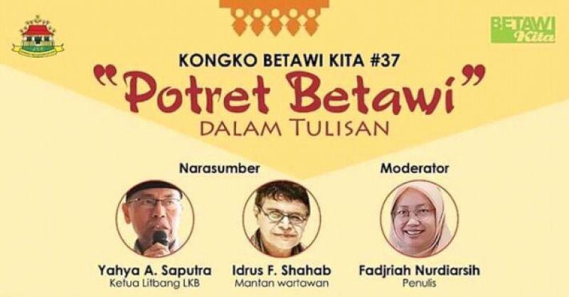 Potret Betawi dalam Tulisan, Orang Betawi Menulis Betawi