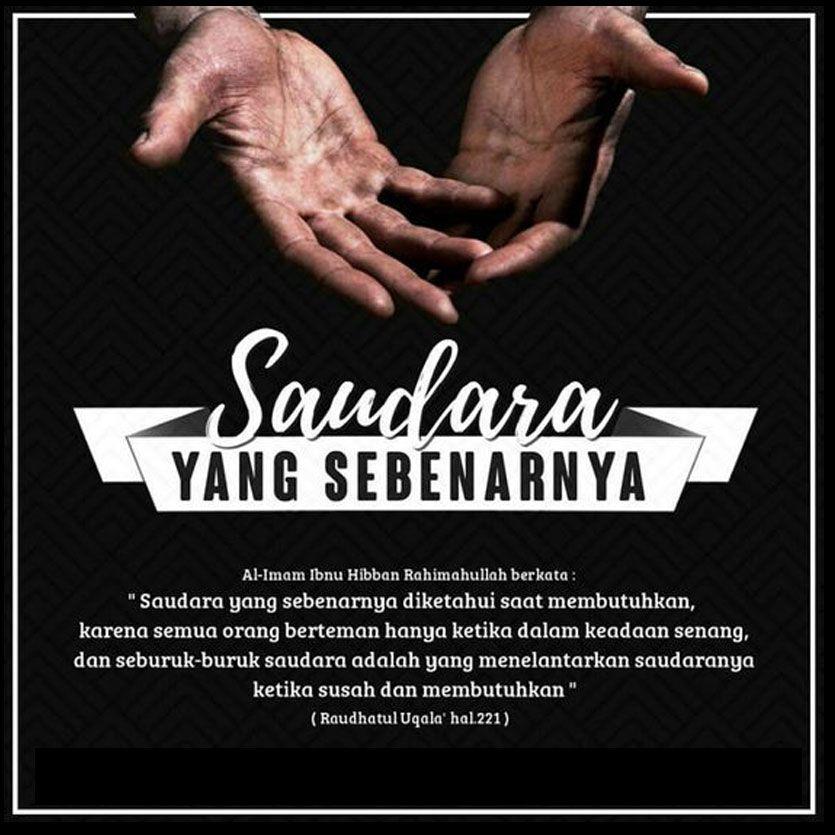 Inilah saudaramu yang sebenarnya