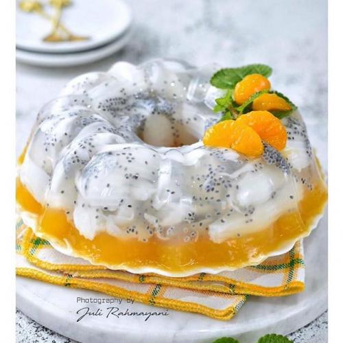 Resep Puding Jeruk Kelapa, Menu Dingin Kekinian di Akhir Pekan