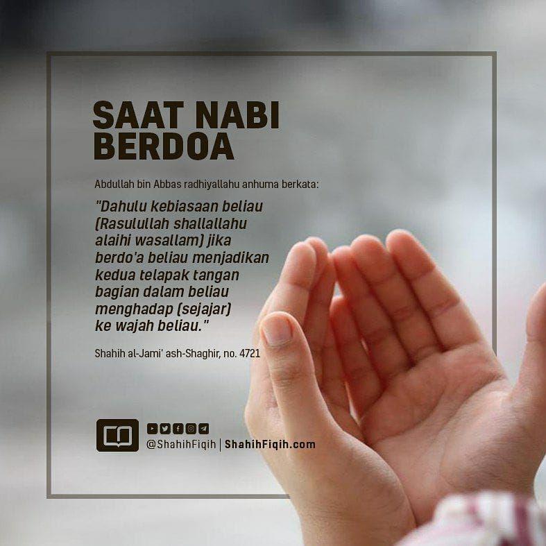 Saat Nabi Berdoa