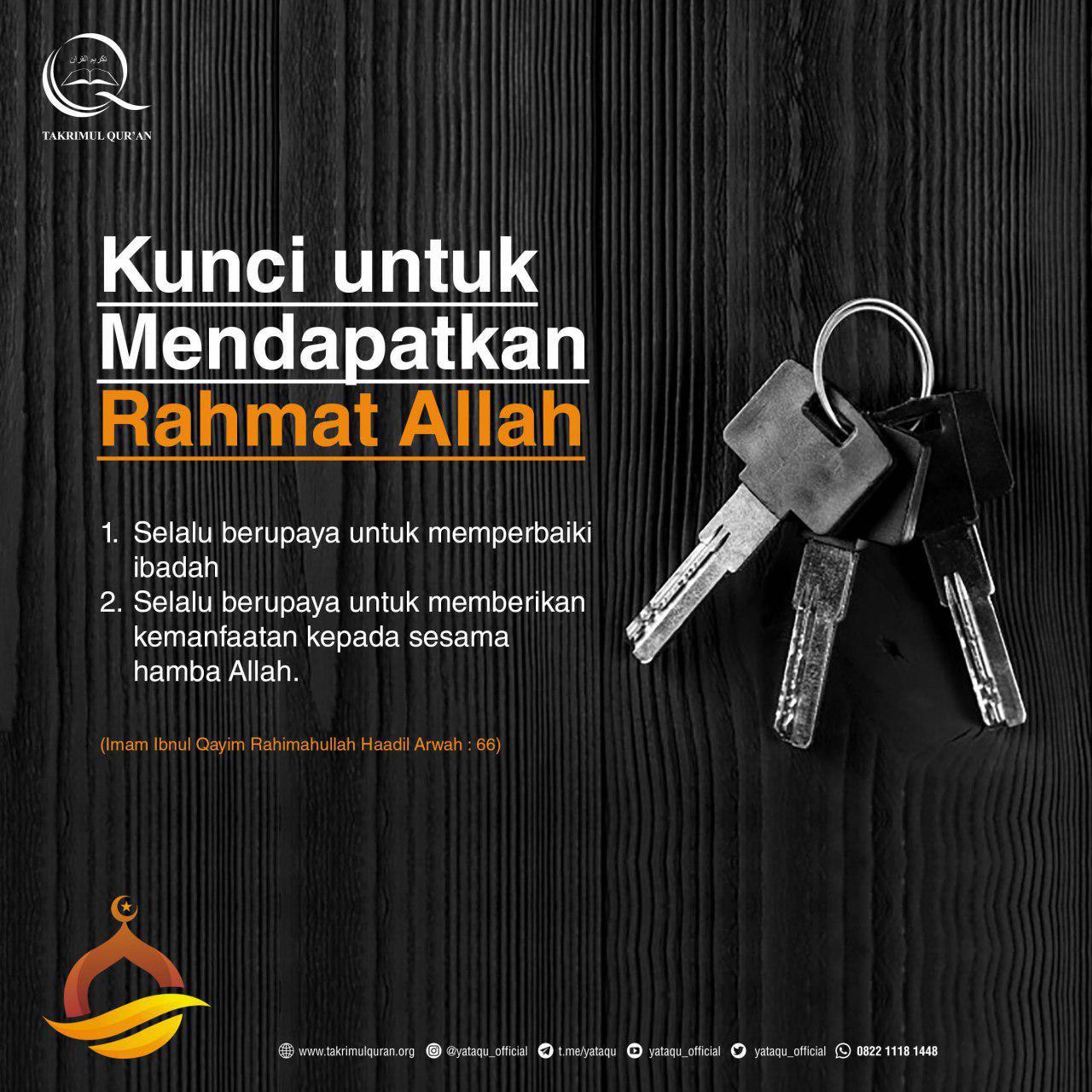 Kunci untuk Mendapatkan Rahmat Allah