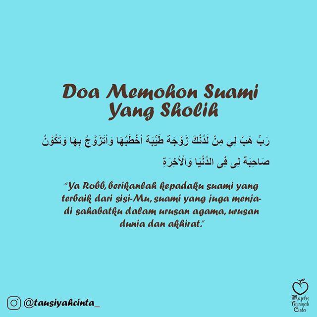 Doa Memohon Suami yang Shaleh