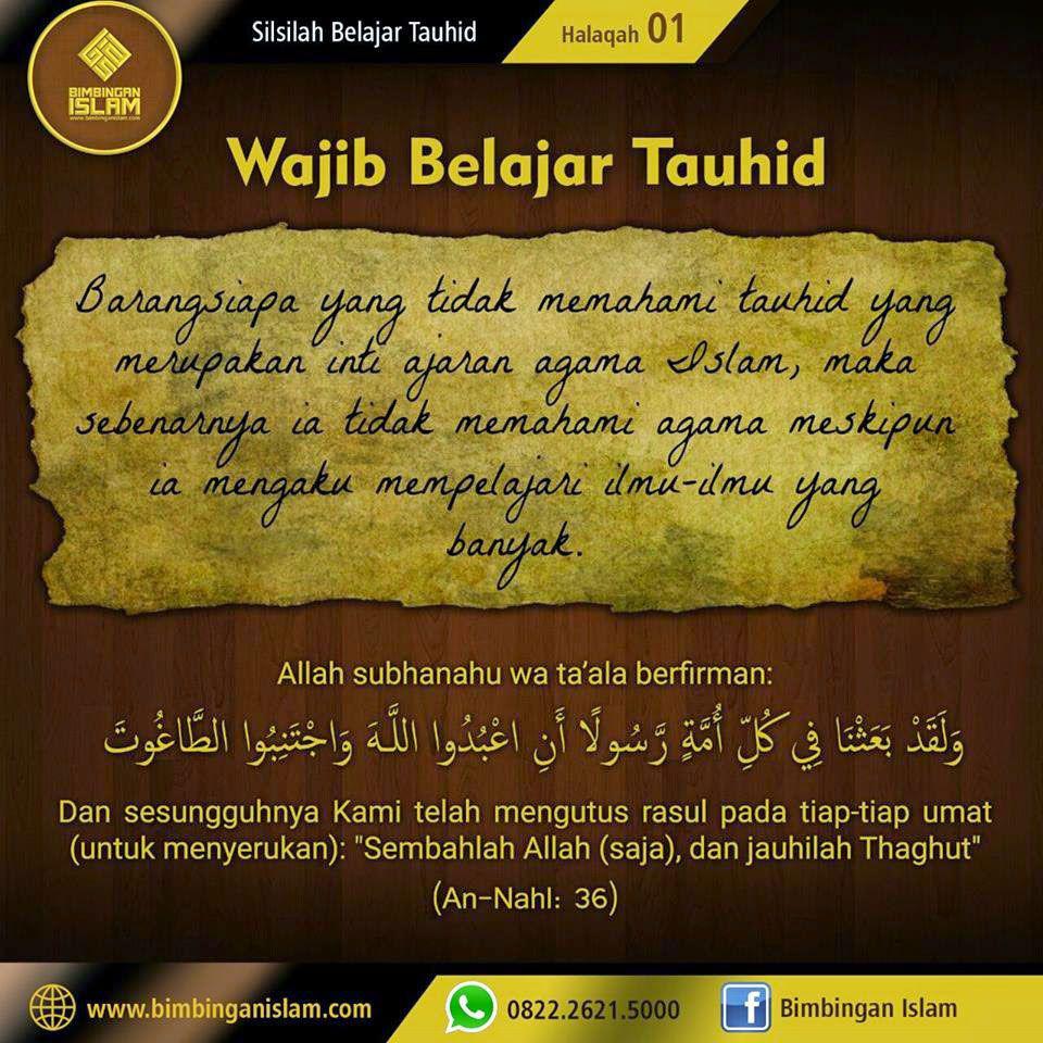 Sembahlah Allah dan Jauhilah Thagut