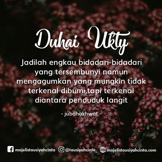 Jadilah Bidadari yang Tersembunyi namun Mengagumkan