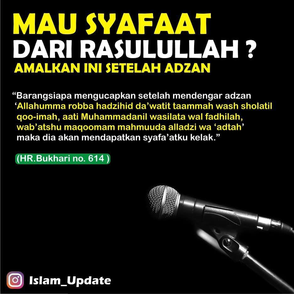 Amalan untuk Mendapat Syafaat Rasulullah