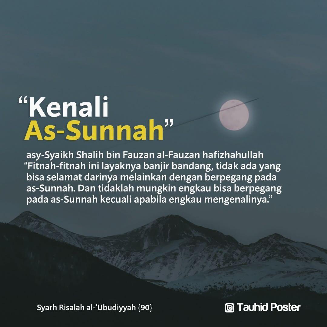 Kenali As-Sunnah