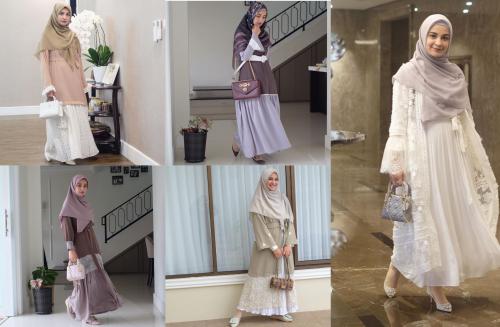 Inspirasi Fashion Syari dari Shireen Sungkar untuk Hadiri Halal bi Halal