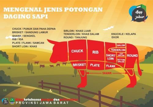 Jelang Idul Adha, Kenali 14 Jenis Potongan Daging Sapi dan Kegunaannya